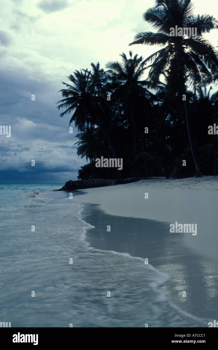 Storm under the tropics Maldives Stock Photo - Alamy