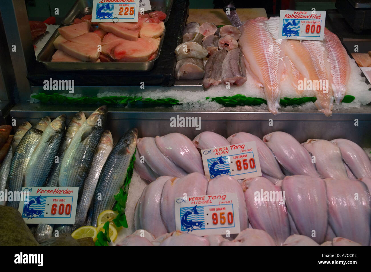 Fish market in amsterdam netherlands hi-res stock photography and ...