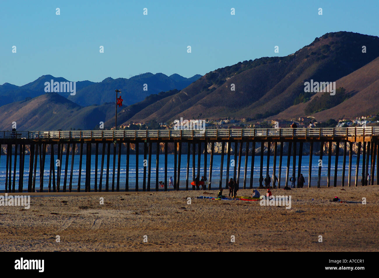 Pismo Beach Pier Stock Photo - Alamy