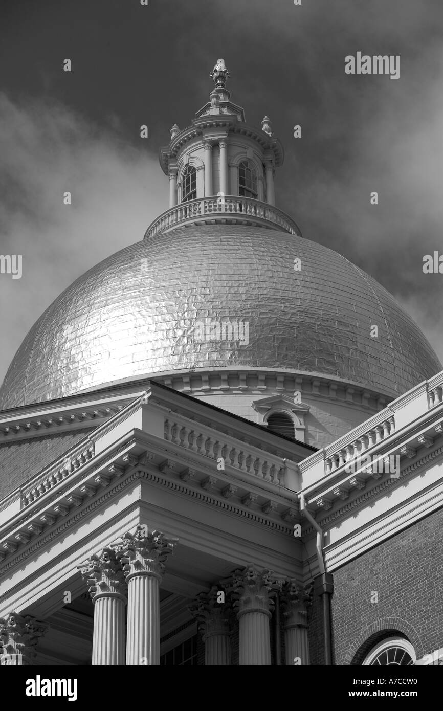 "Massachusetts State House" Boston Stock Photo - Alamy