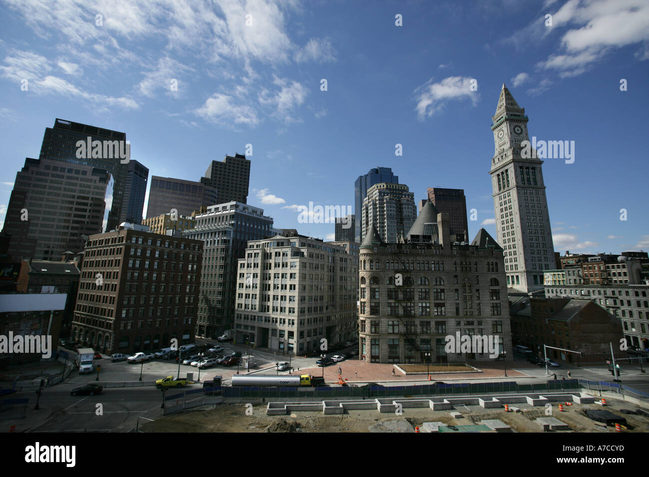 Custom house boston hi-res stock photography and images - Alamy