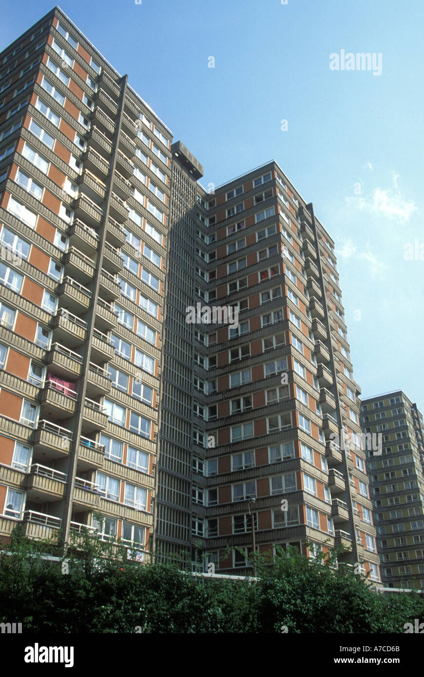 High rise flats Sheffield South Yorkshire England Stock Photo - Alamy