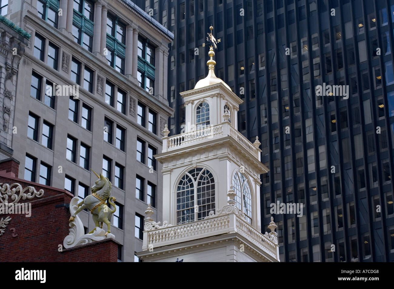 The Old State House in Boston Massachusetts Stock Photo - Alamy