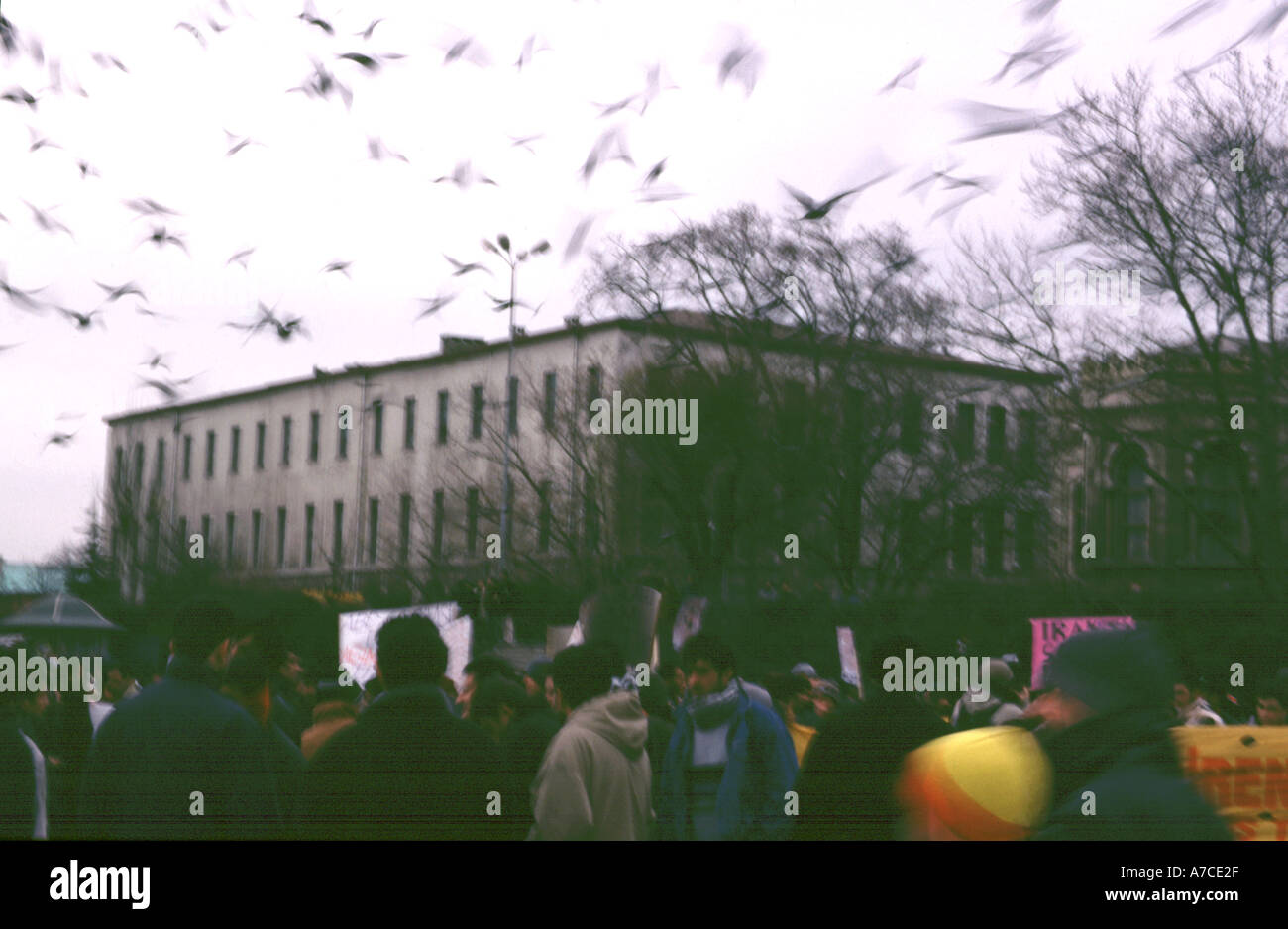Turkey student protest hi-res stock photography and images - Alamy