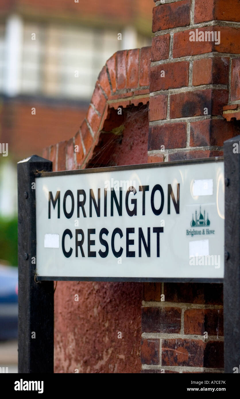 Mornington crescent street sign hi-res stock photography and images - Alamy