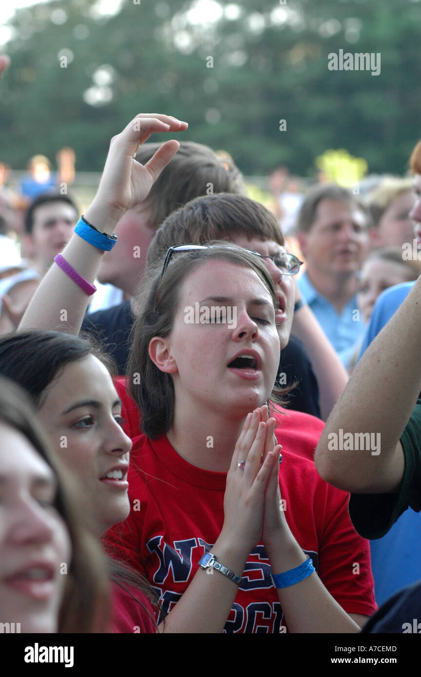 Christian rock concert hi-res stock photography and images - Alamy