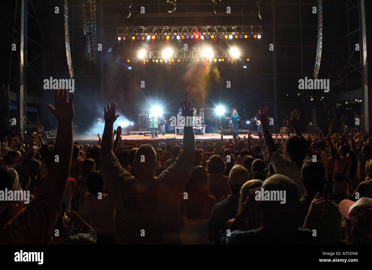 Christian rock concert hi-res stock photography and images - Alamy