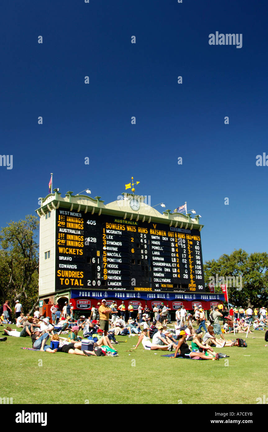 The scoreboard at the adelaide oval hi-res stock photography and images ...