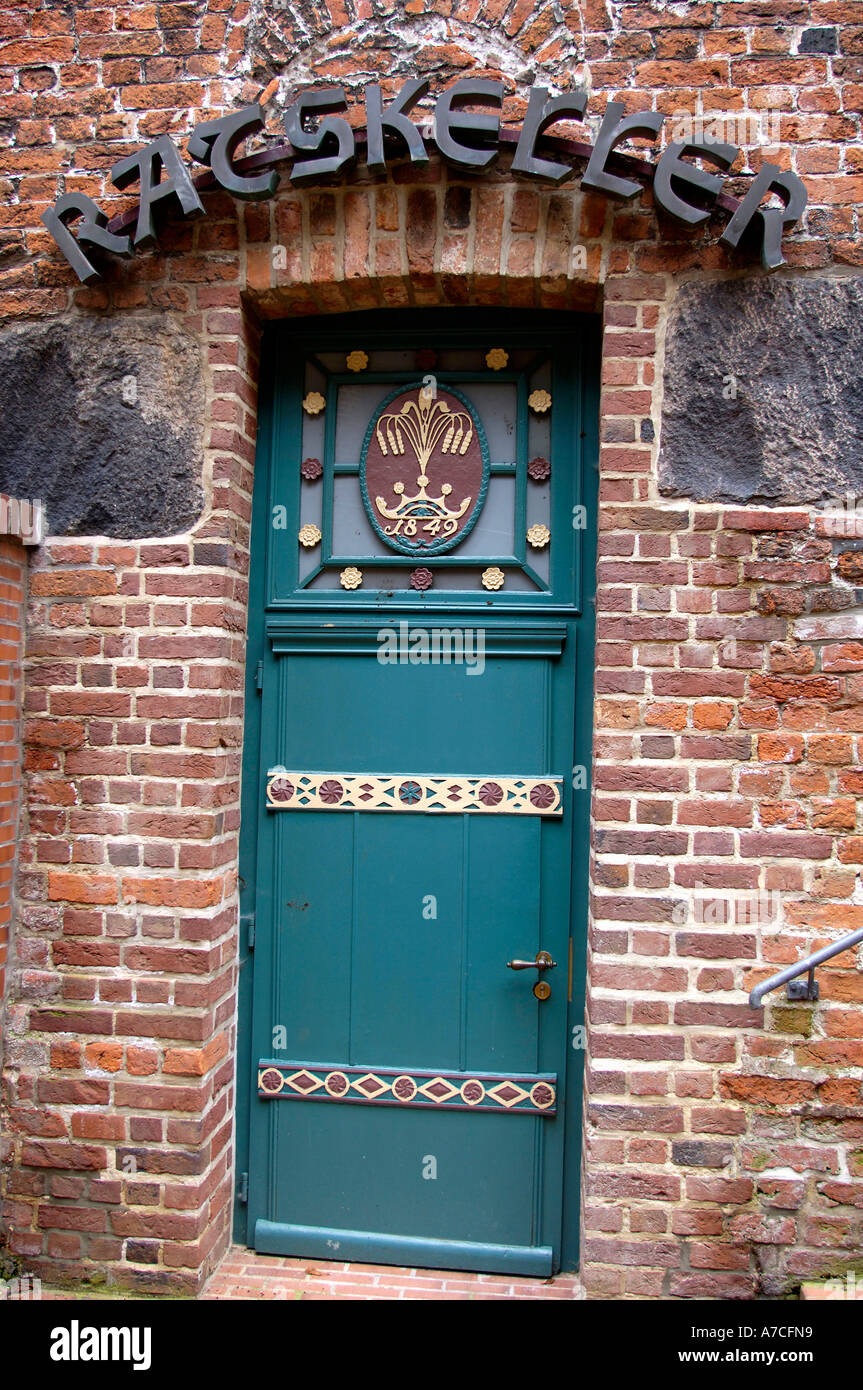Entrance of restaurant 'Ratskeller' Stade Stock Photo - Alamy