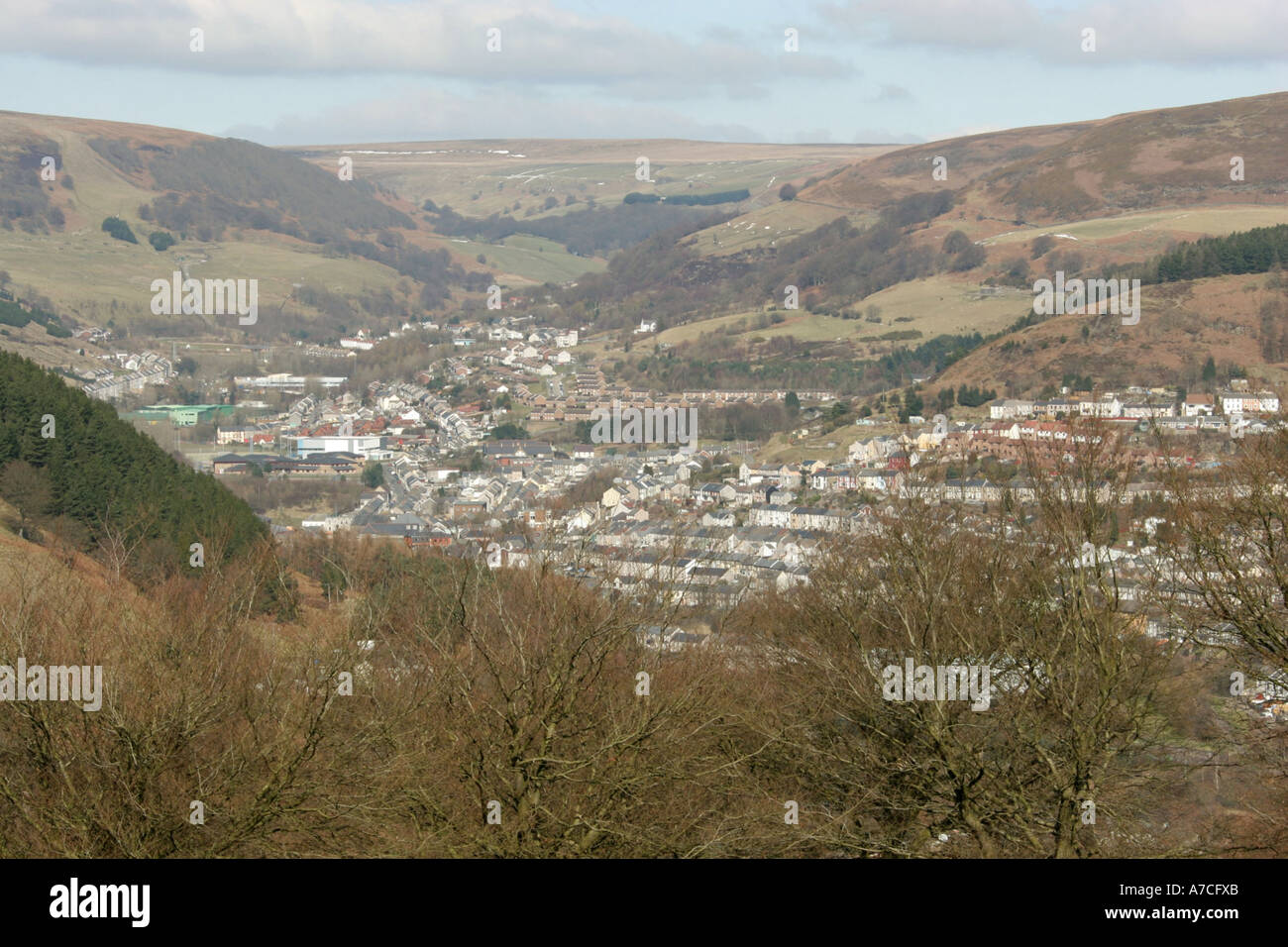 Abertillery housing hi-res stock photography and images - Alamy