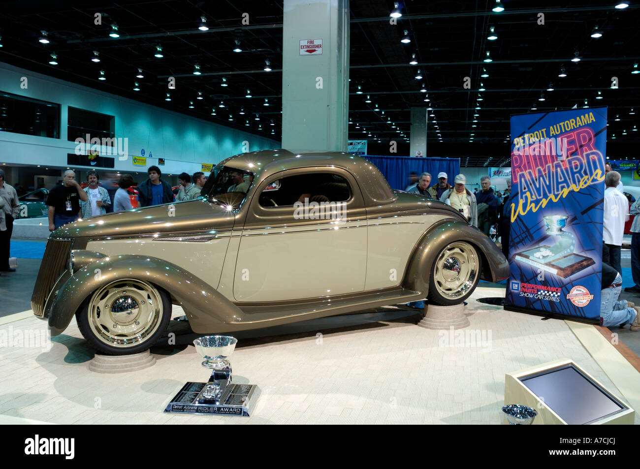 1936 Ford Coupe First Love at the 2007 Detroit Autorama hot rod show ...