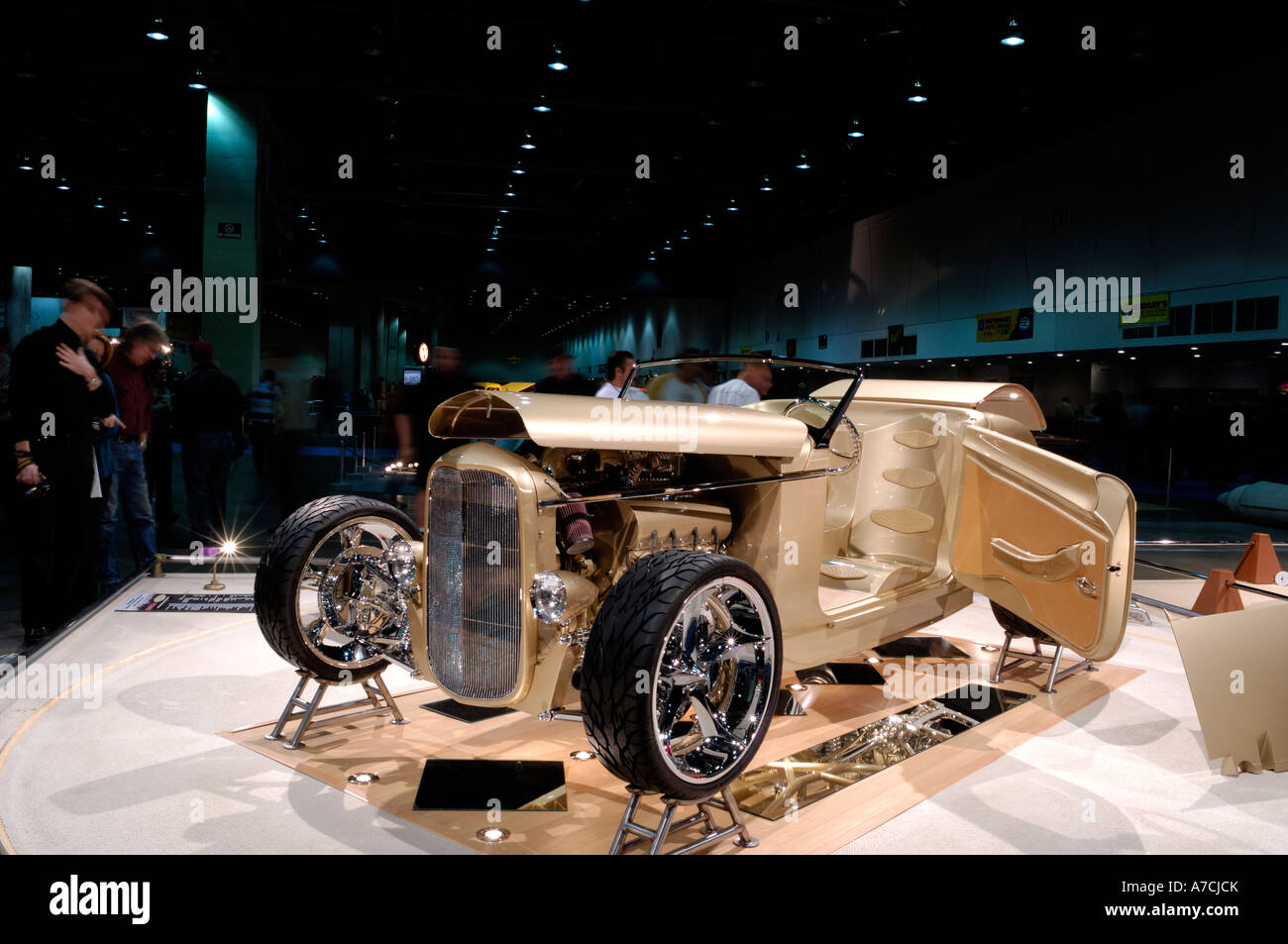1932 Ford Roadster hot rod at the 2007 Detroit Autorama Stock Photo - Alamy