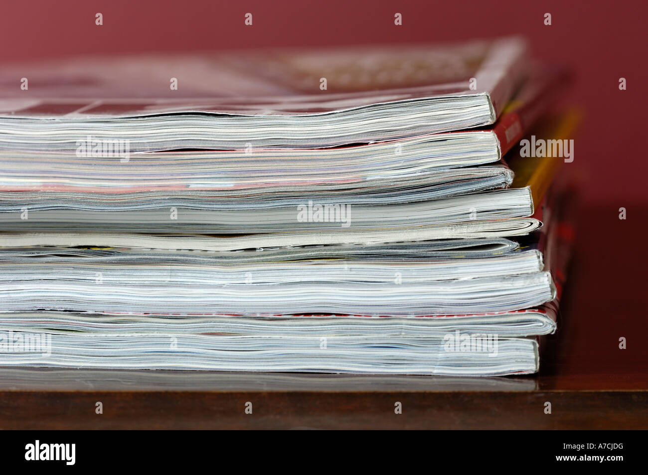 stack of magazines Stock Photo - Alamy