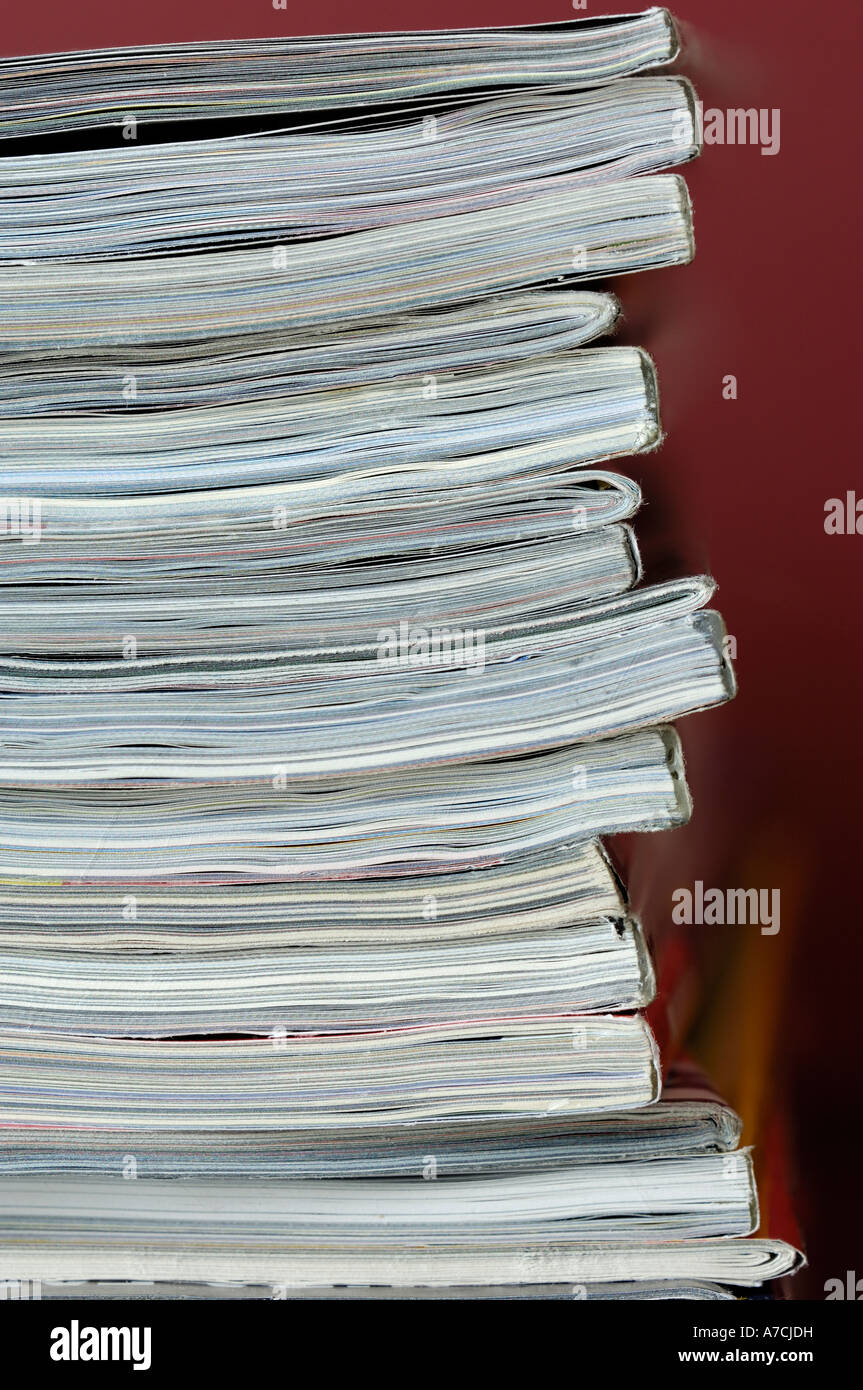 stack of magazines Stock Photo - Alamy