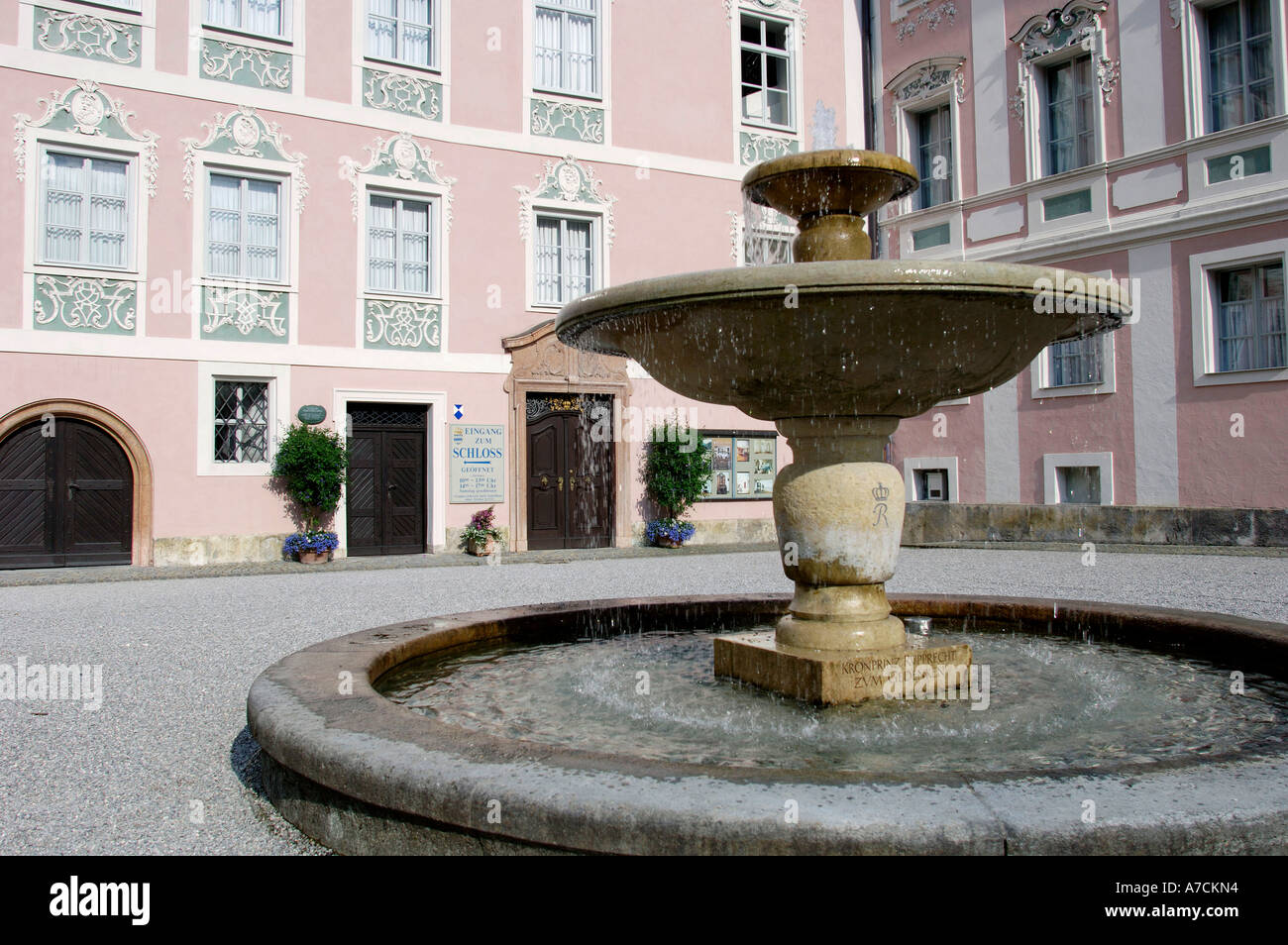 Royal castle Berchtesgaden Stock Photo - Alamy