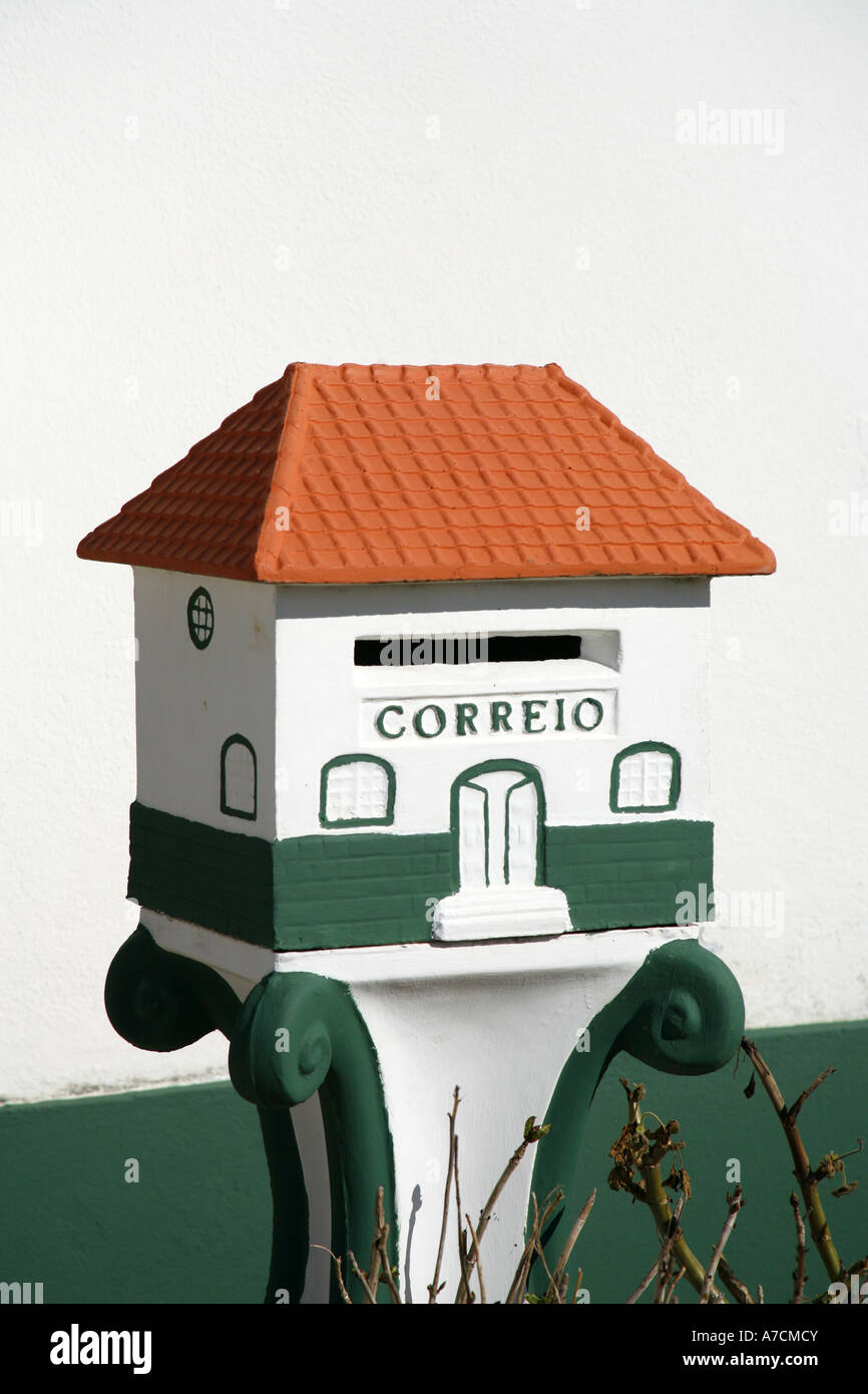 Portuguese postal box hi-res stock photography and images - Alamy