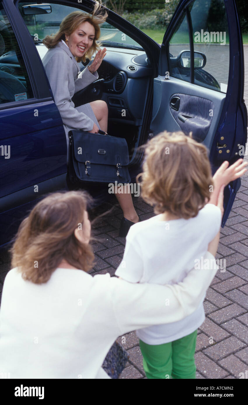 Waving Goodbye Car Stock Photos & Waving Goodbye Car Stock Images - Alamy