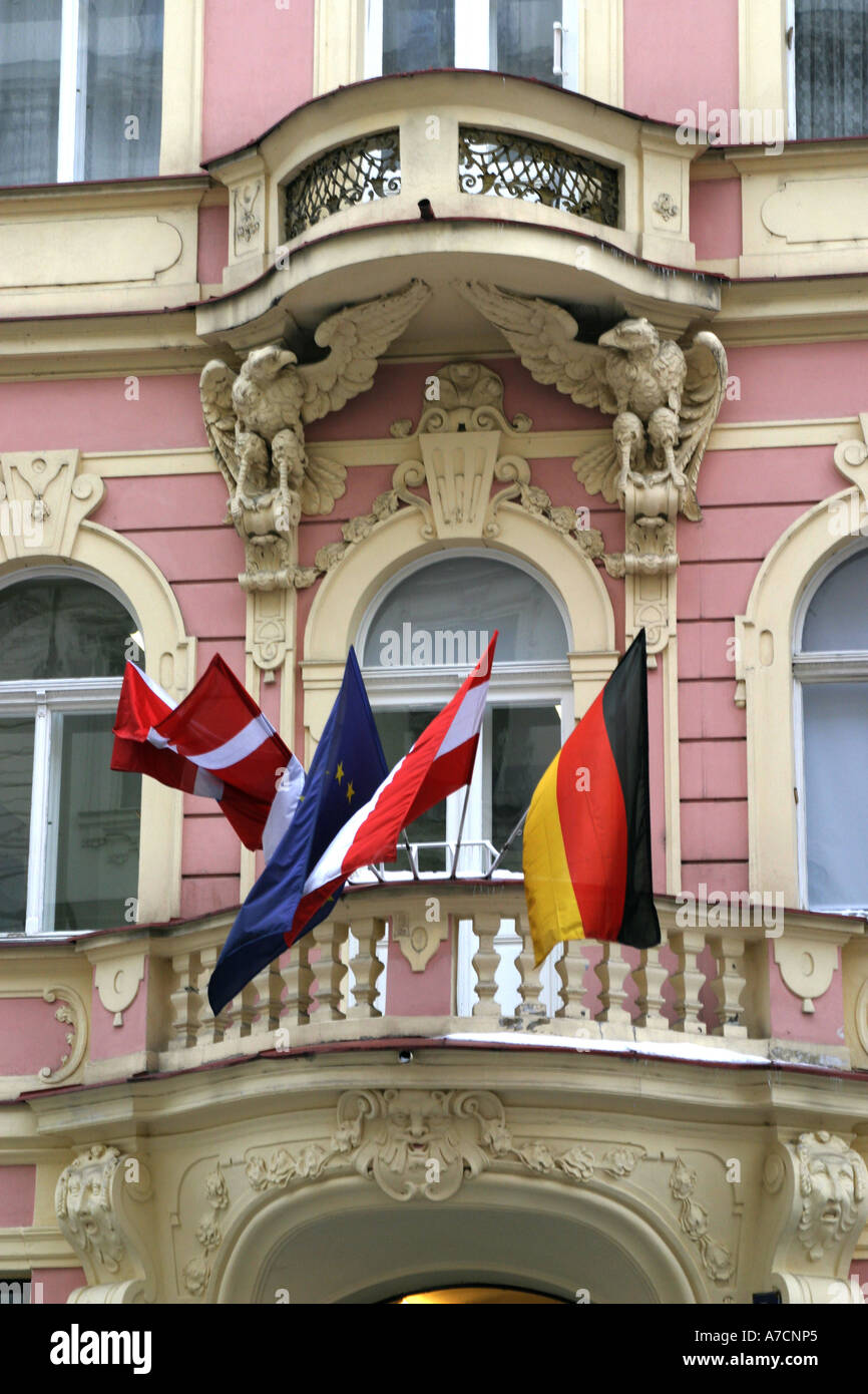 Cz flag hi-res stock photography and images - Alamy