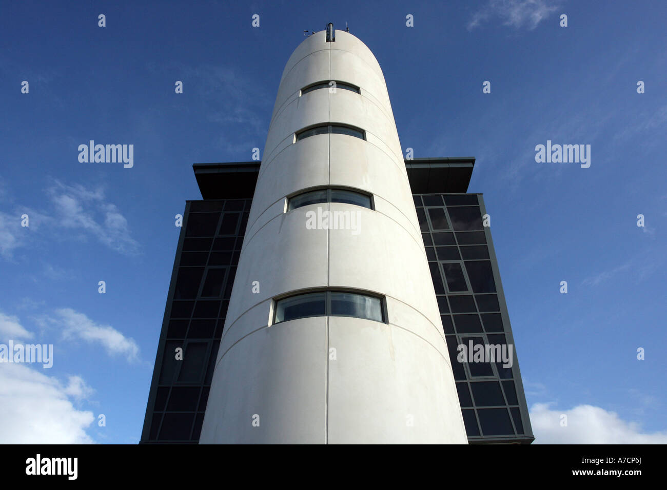 New Control Tower at Aberdeen Harbour, Scotland UK Stock Photo - Alamy