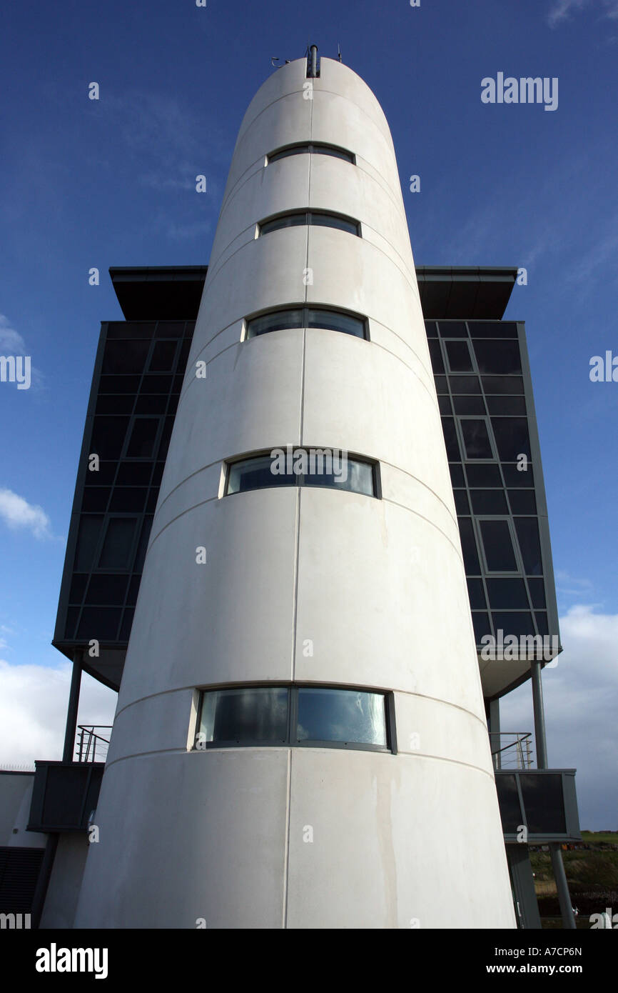 New Control Tower at Aberdeen Harbour, Scotland UK Stock Photo - Alamy