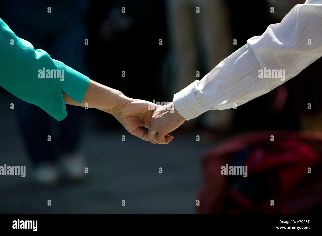 Joined hands woman dancing hi-res stock photography and images - Alamy