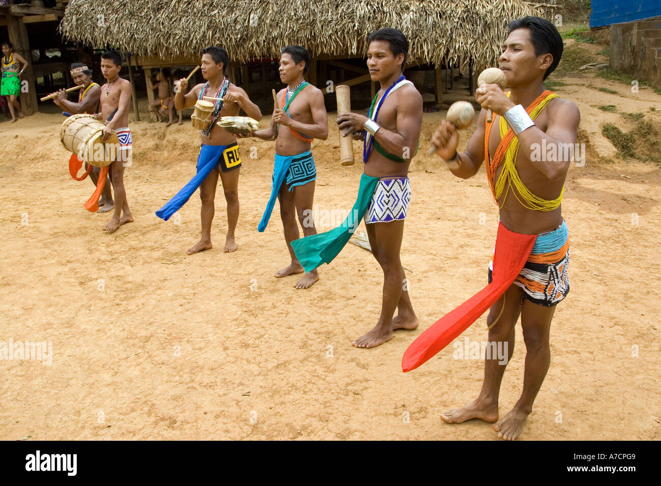 Embera Drua Village Stock Photo - Alamy