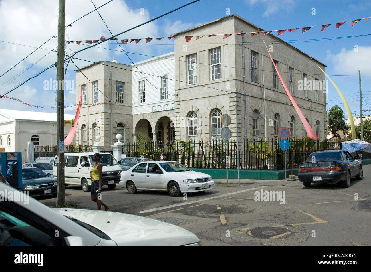 The Museum of Antigua and Barbuda which is housed in the old St. John's ...
