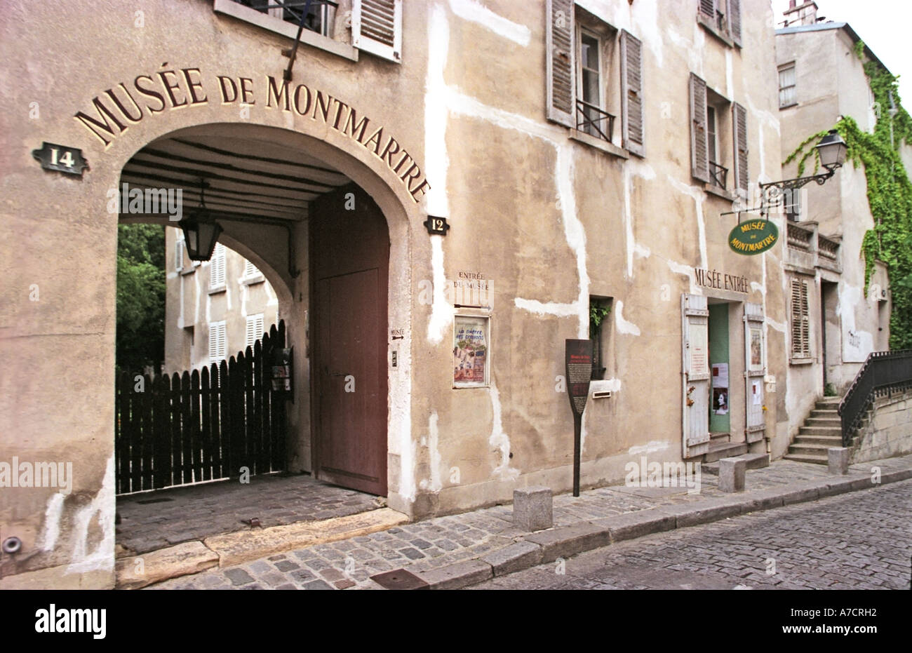 Museum of Montmartre Stock Photo - Alamy