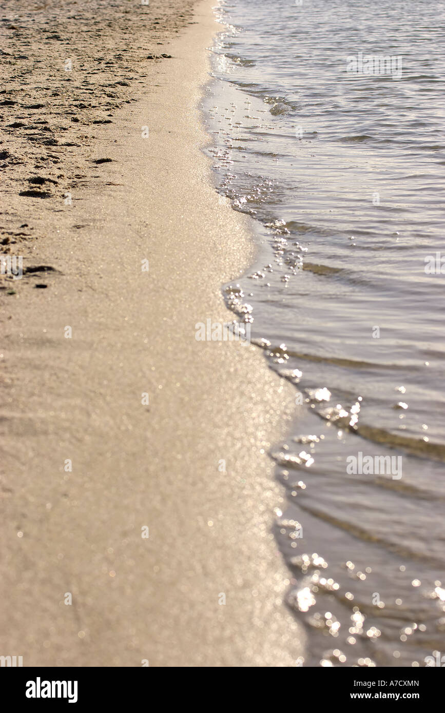 sand and water Stock Photo - Alamy