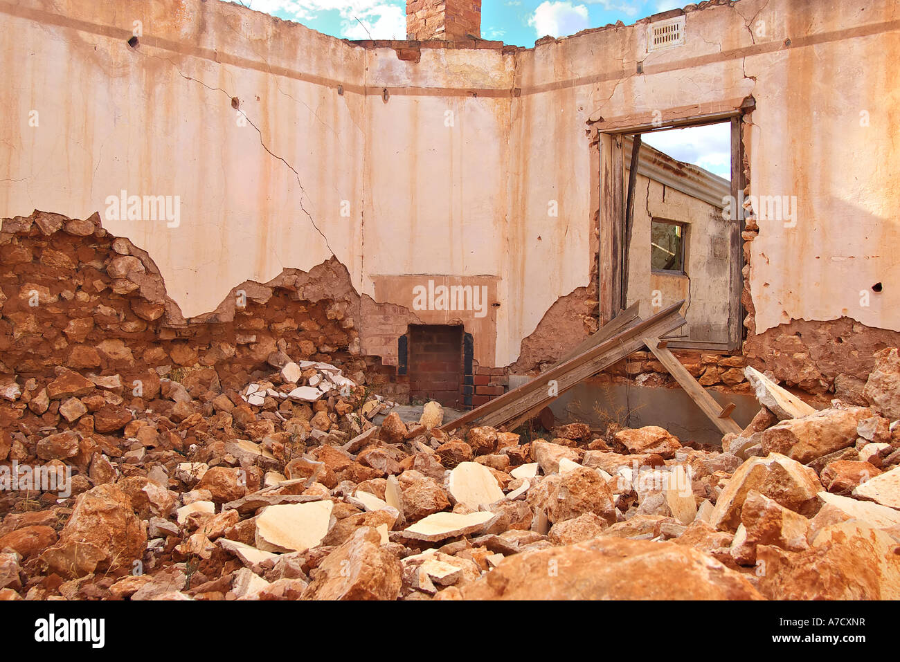 old falling down ruins Stock Photo - Alamy