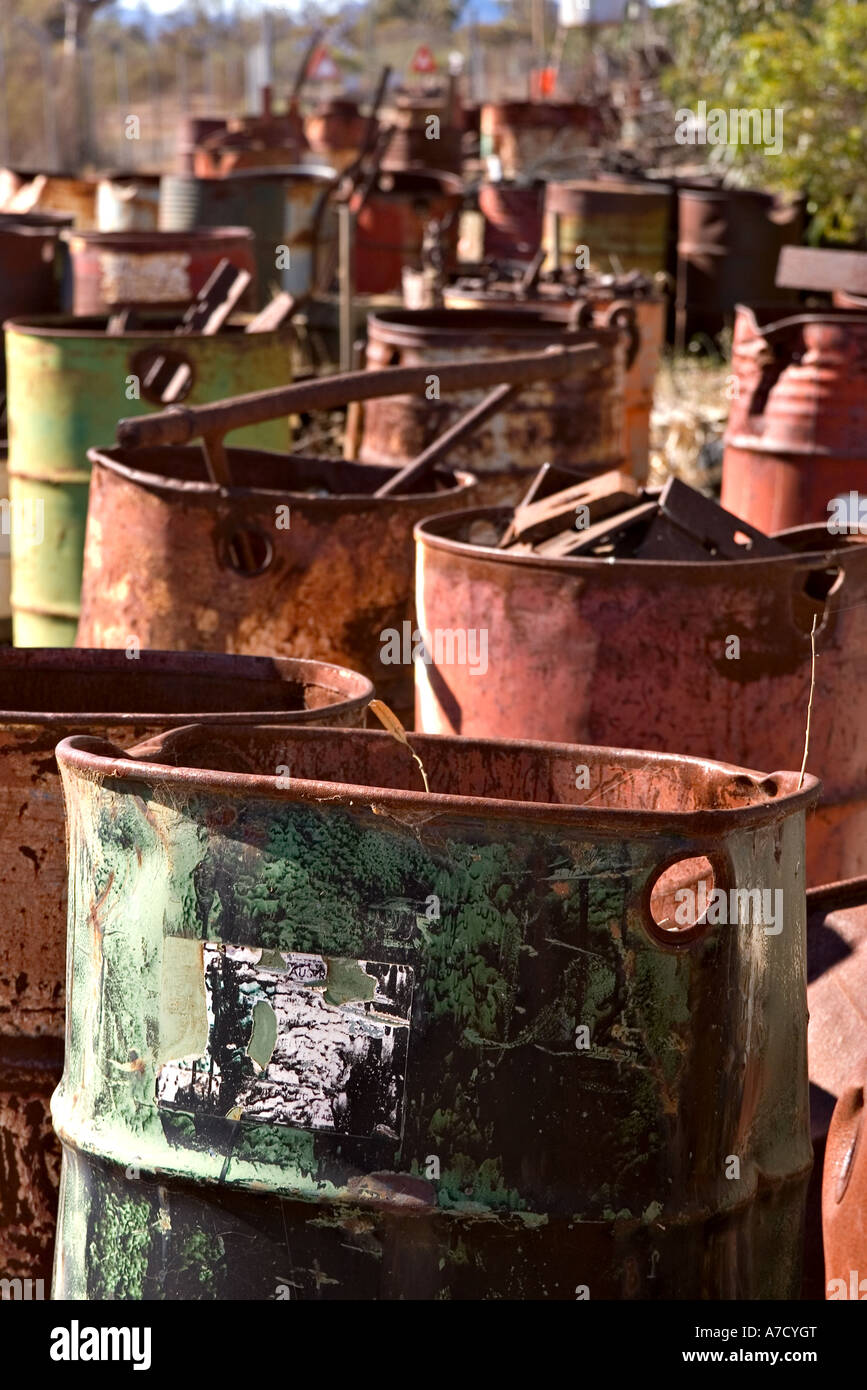 44 gallon drum hi-res stock photography and images - Alamy