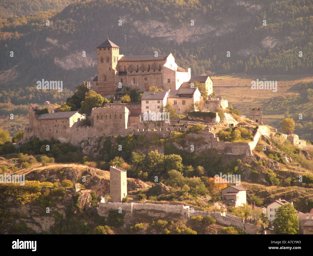 Sion cathedral valais hi-res stock photography and images - Alamy