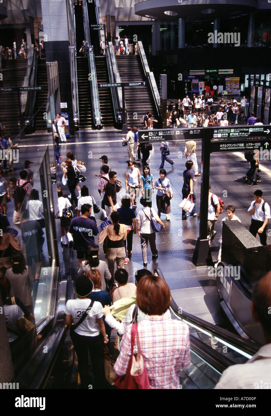 JR Station, Concourse Interior Stock Photo - Alamy