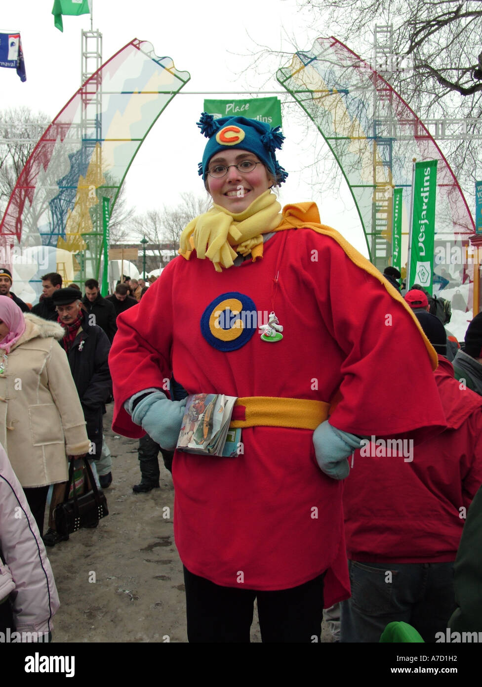 Carnaval de quebec quebec city hi-res stock photography and images - Alamy