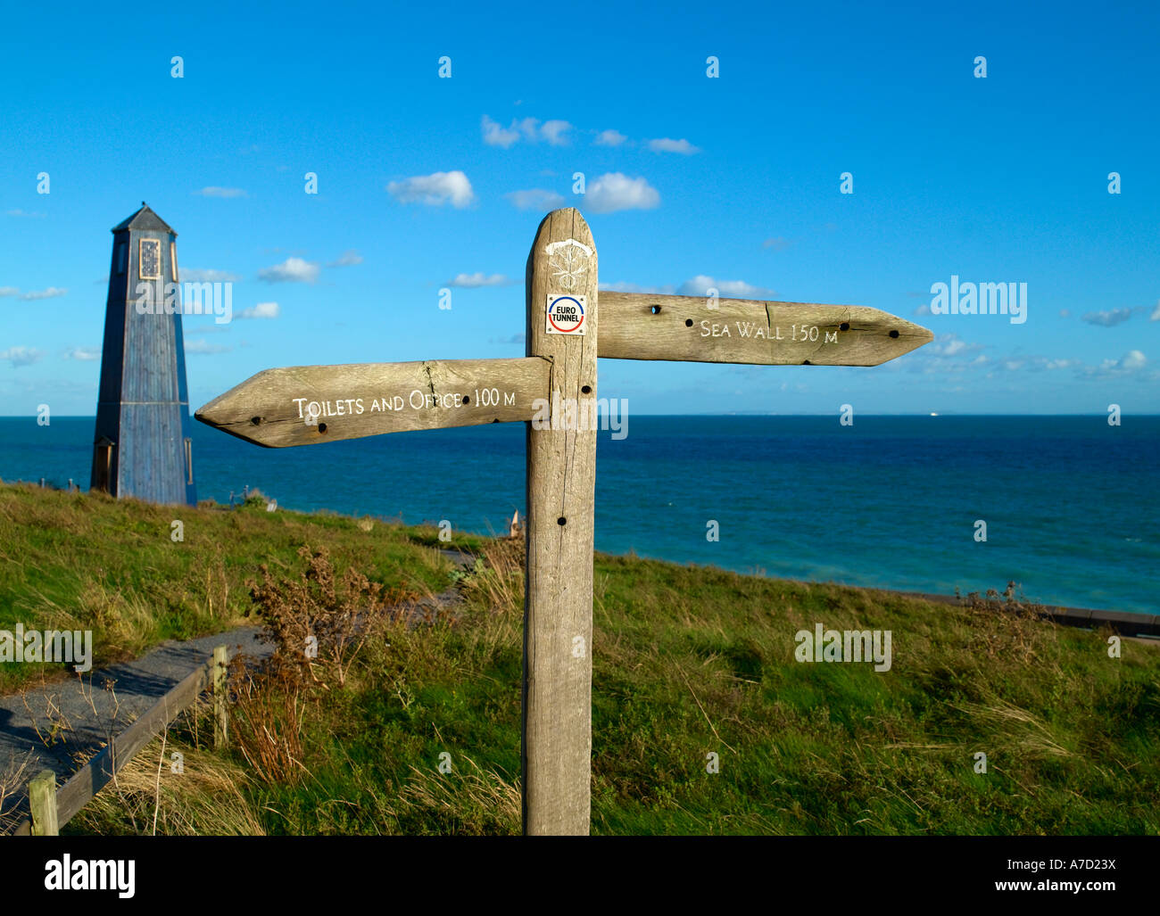 Samphire Hoe Dover Folkestone Heritage Coast Stock Photo - Alamy