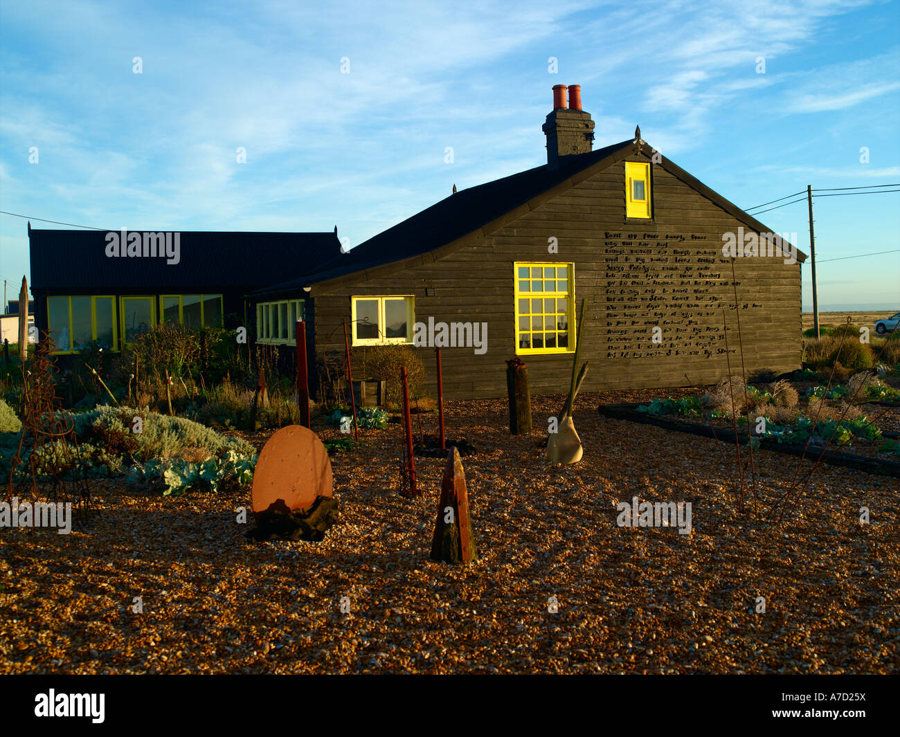 Derek Jarman's Prospect Cottage Stock Photo - Alamy