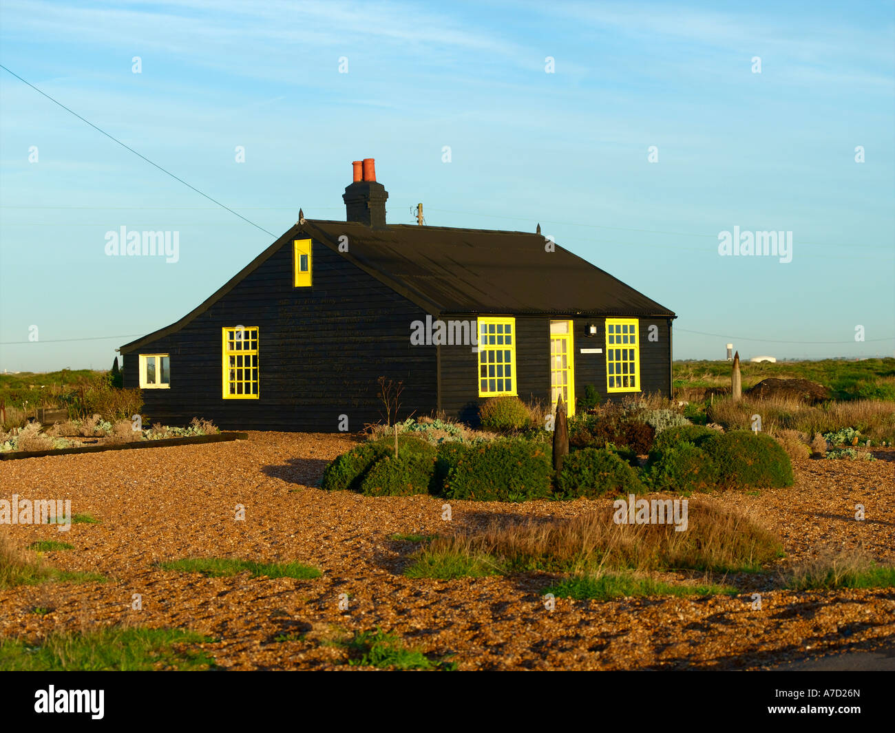 Derek Jarman's Prospect Cottage Stock Photo - Alamy