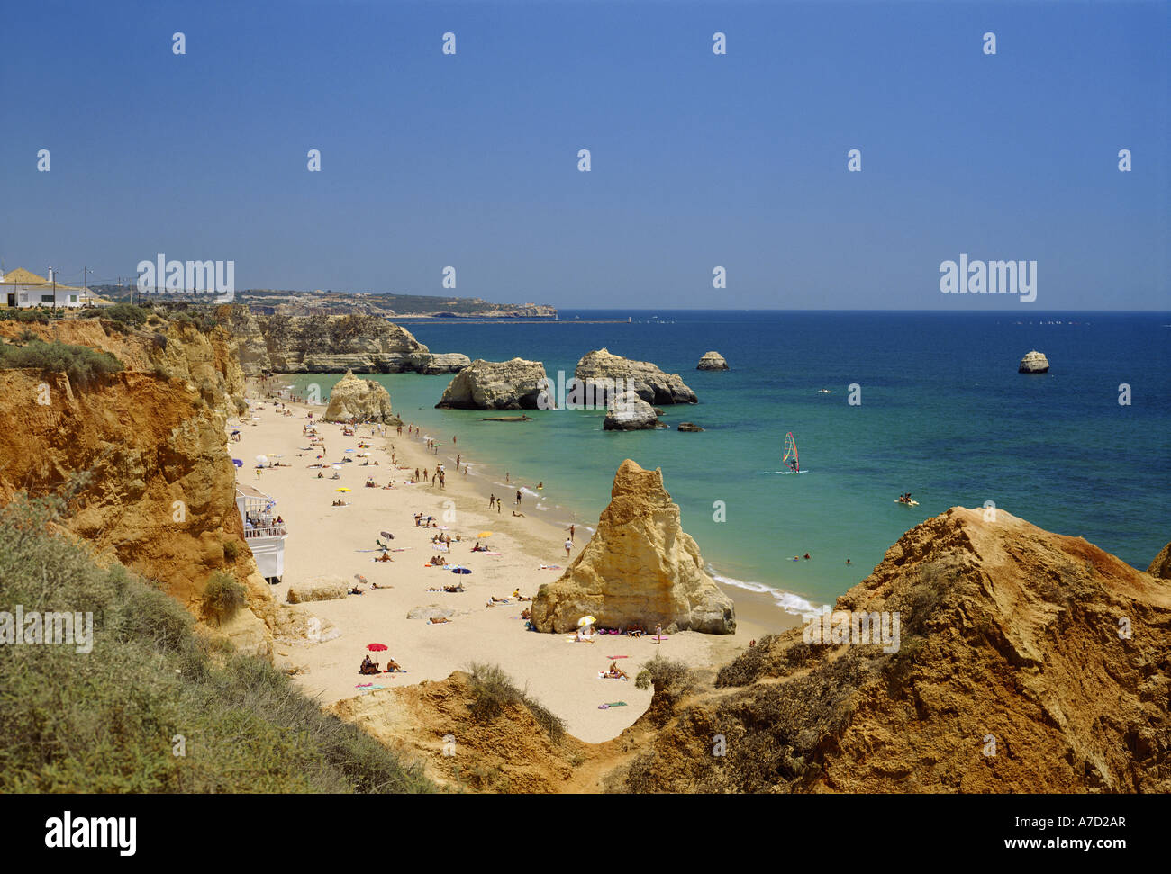 The Algarve, Praia Da Rocha Stock Photo - Alamy