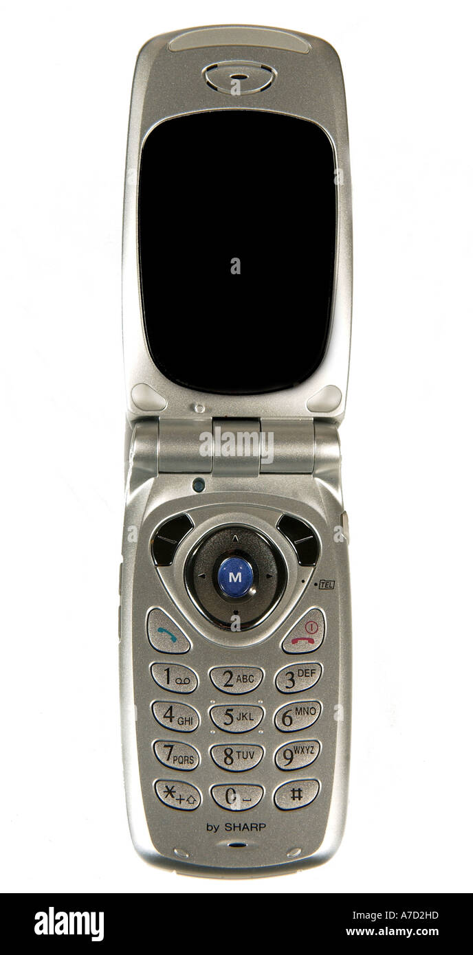 Sharp mobile phone Stock Photo - Alamy