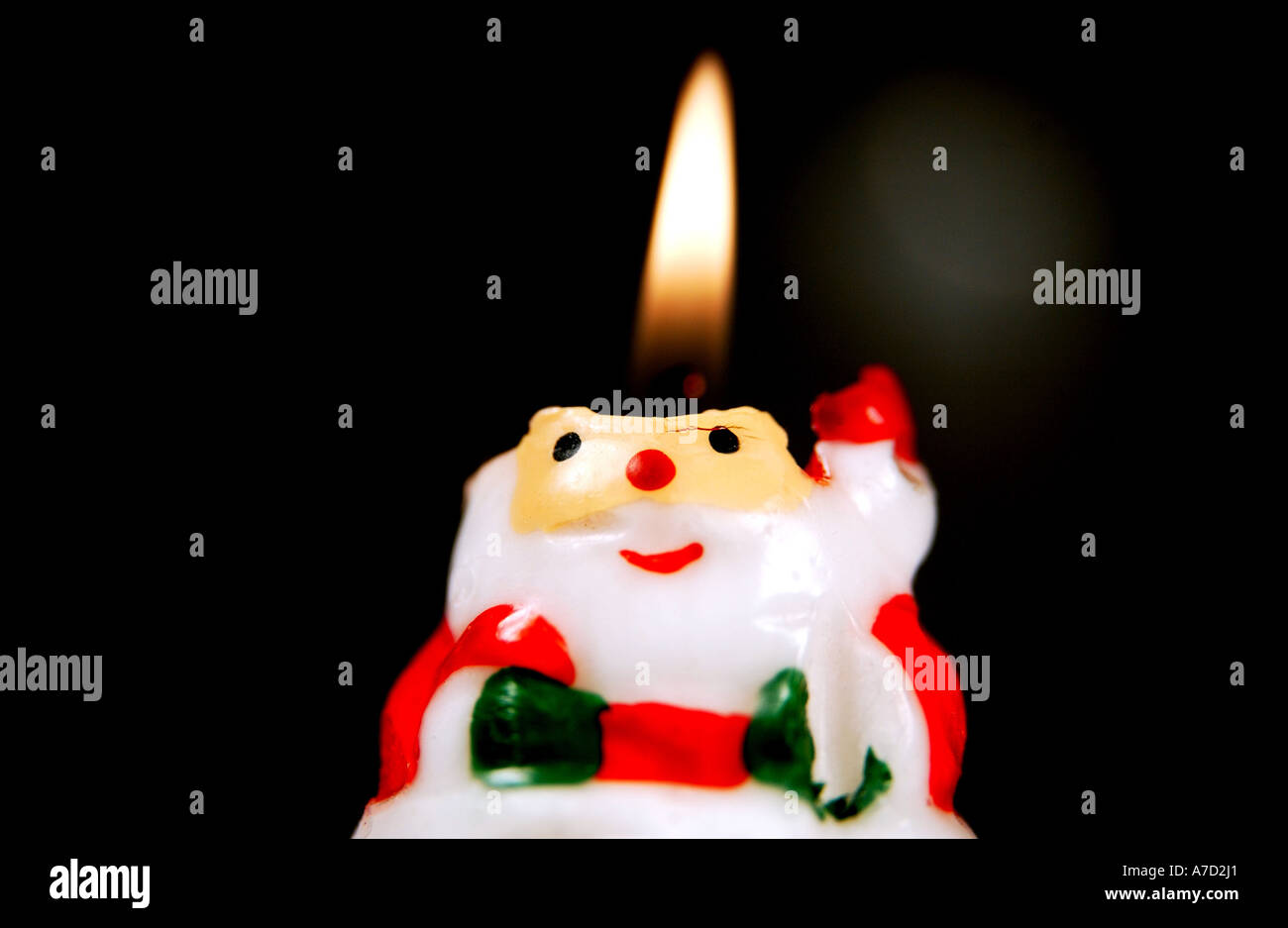 Burning Santa Claus Stock Photo - Alamy