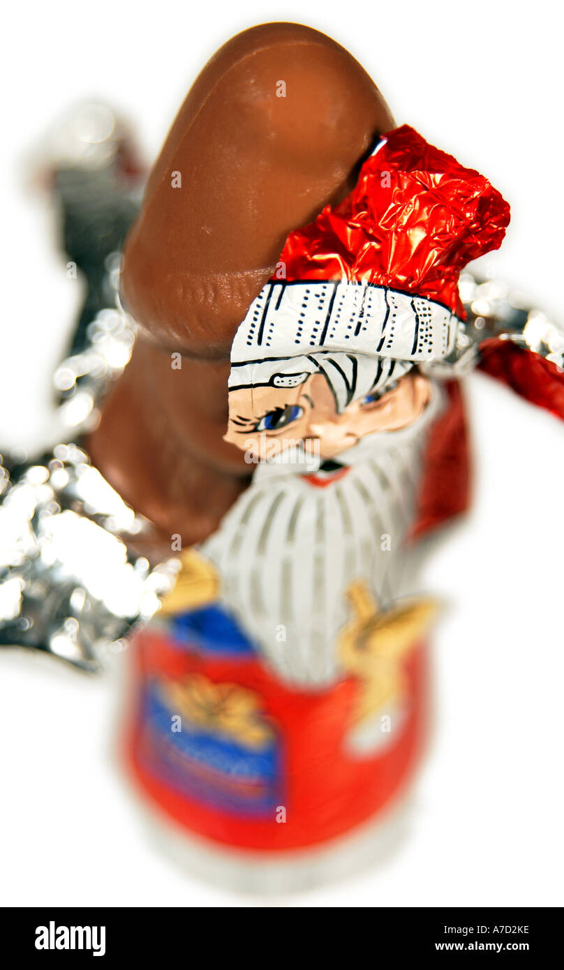 Santa funny chocolate hi-res stock photography and images - Alamy