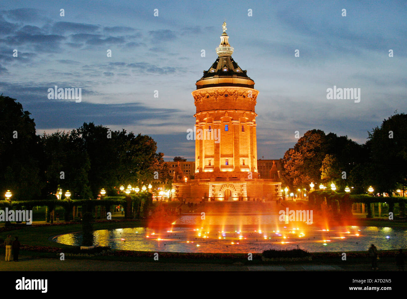 Germany german attraction city mannheim hi-res stock photography and ...