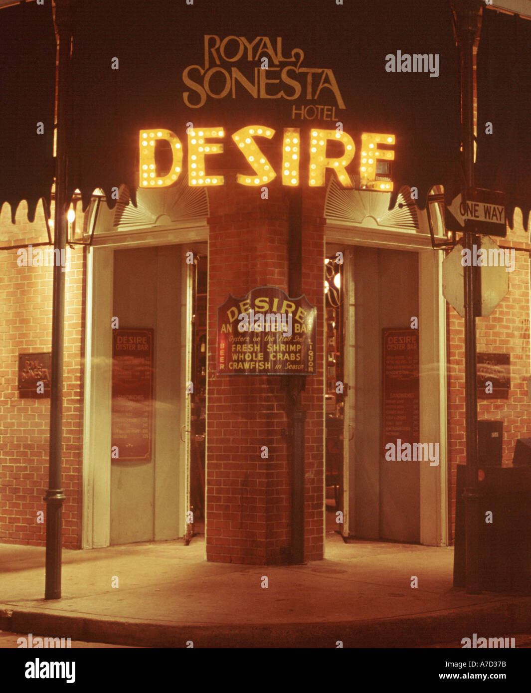 Desire bar at Royal Sonesta Hotel in the French Quarter of New Orleans ...