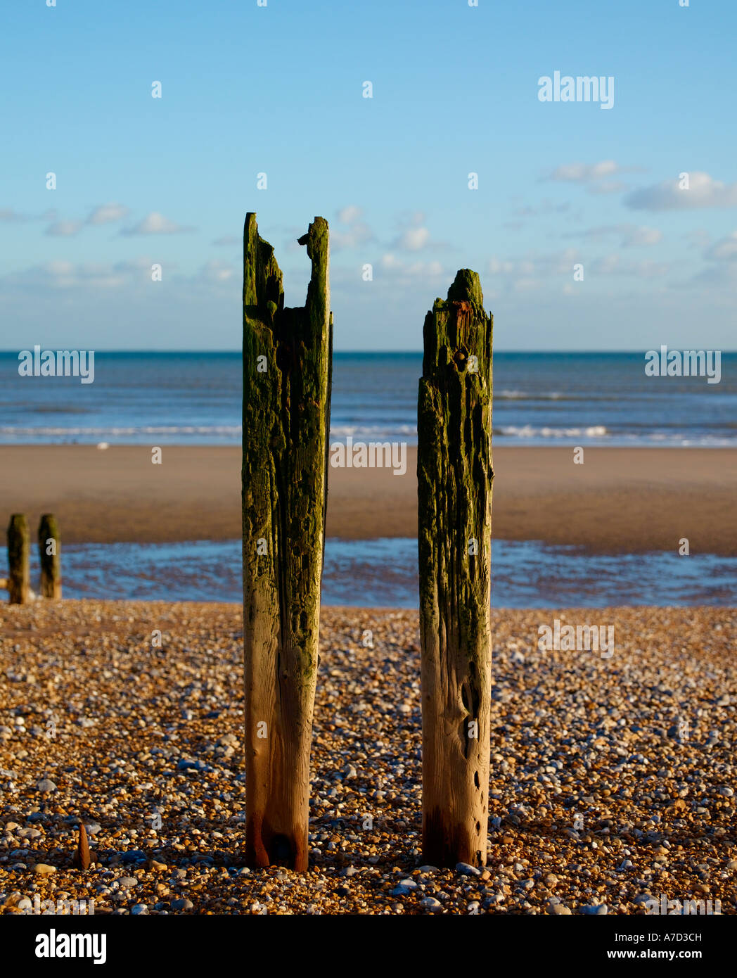 Winchelsea, Beach Groynes Stock Photo - Alamy