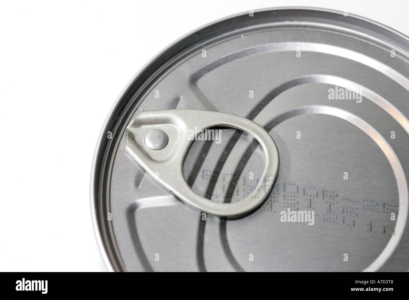 Steel tin with strap Stock Photo - Alamy