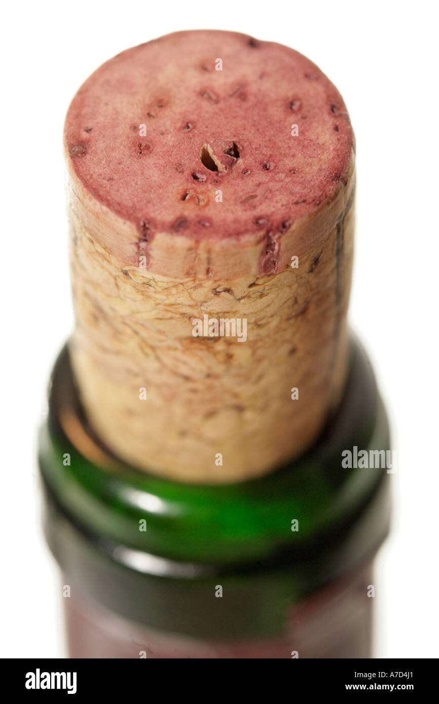 Cork of a wine bottle Stock Photo - Alamy