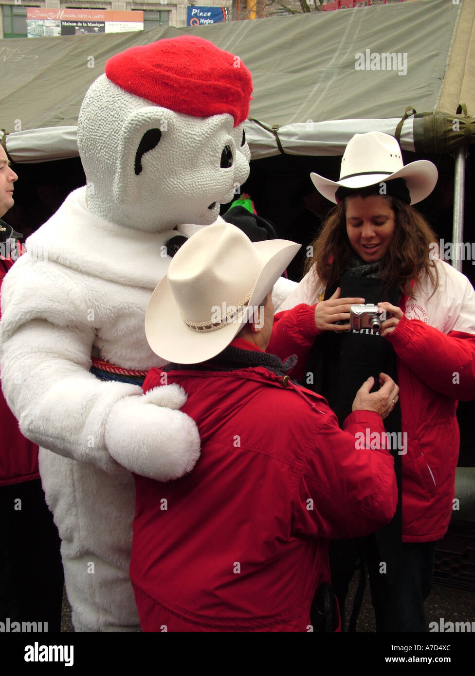 Bonhomme quebec winter carnival mascot hi-res stock photography and ...