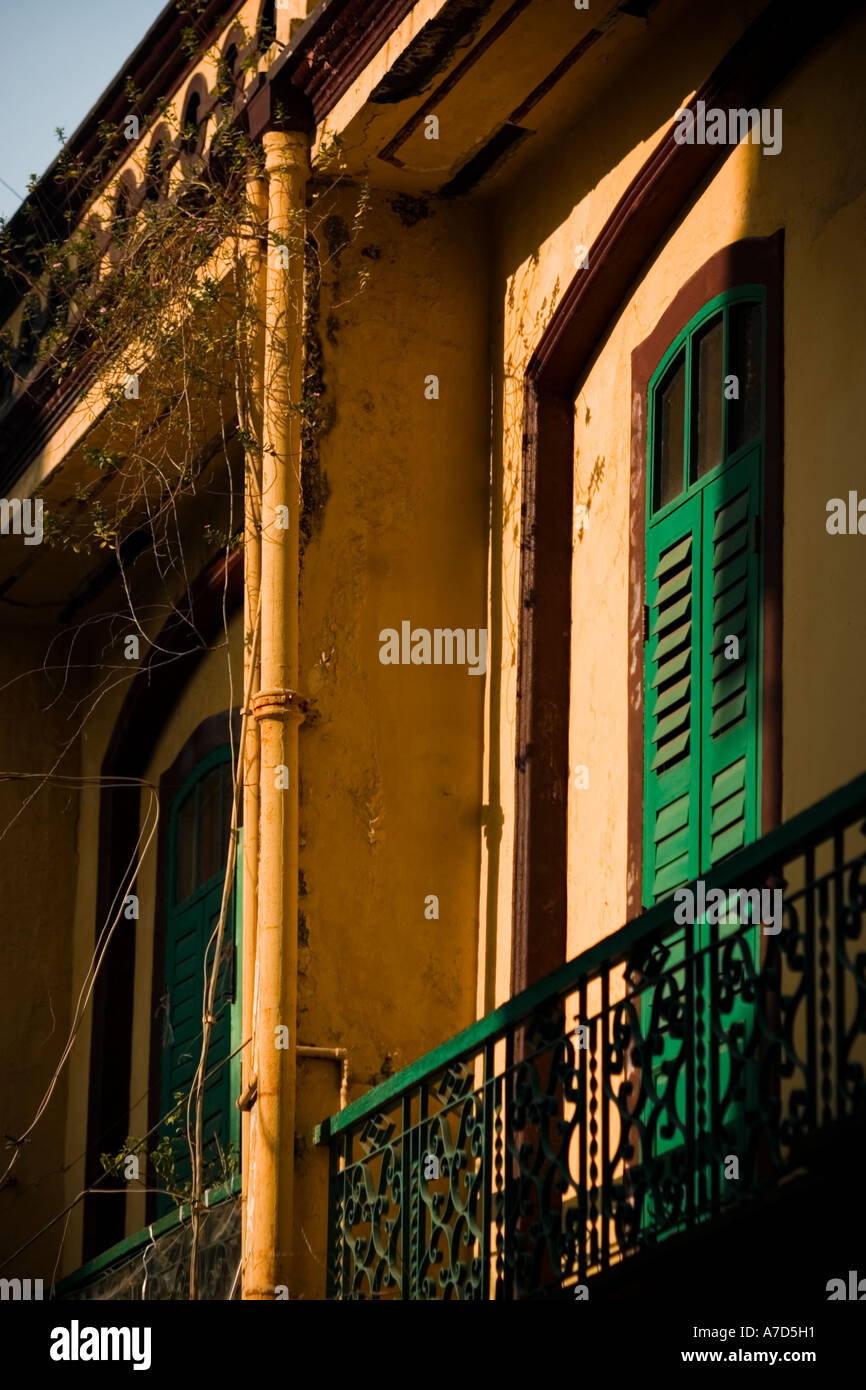 Old building in Macau Stock Photo - Alamy