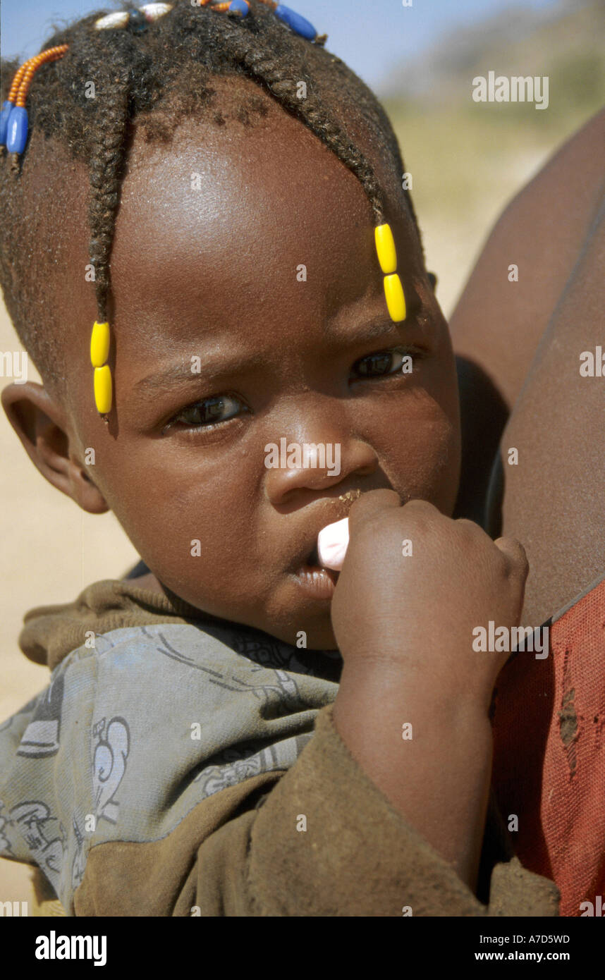Baby in Namibia Stock Photo - Alamy