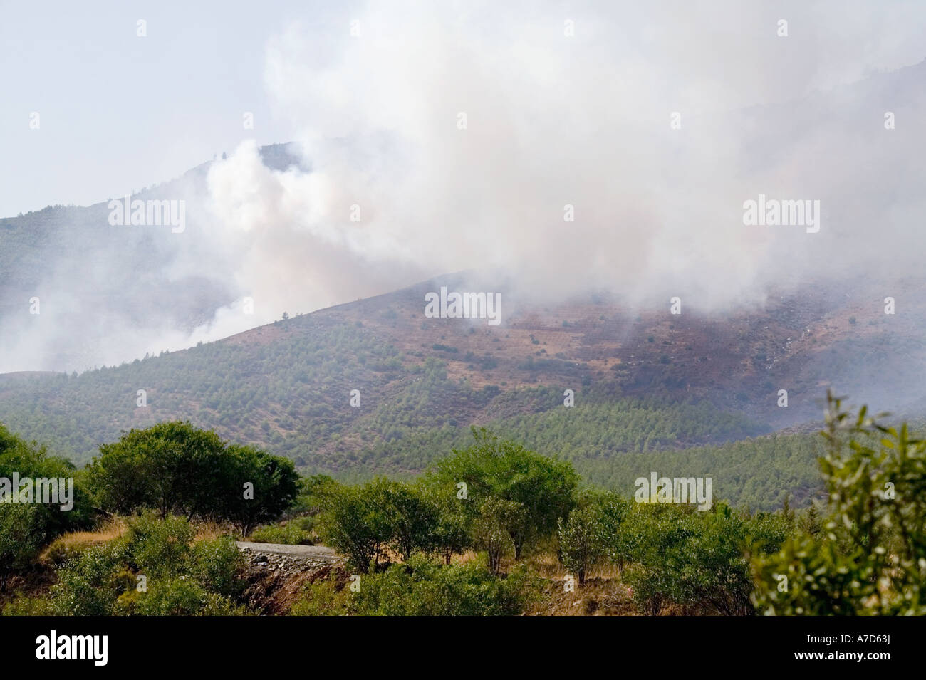 Turkey fire taurus mountains hi-res stock photography and images - Alamy